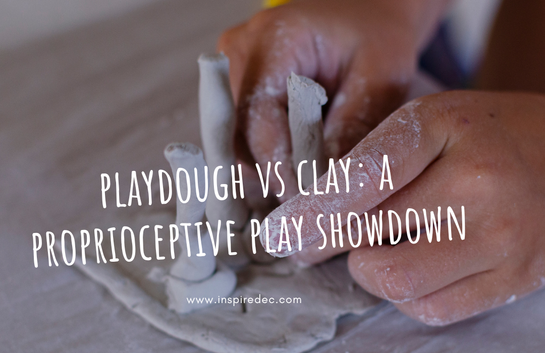 Playdough vs Clay: A proprioceptive play showdown – Inspired EC