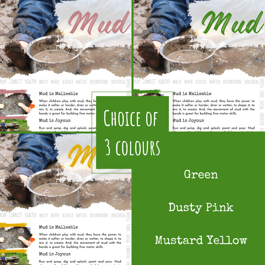 Natural Elements Poster - MUD – Inspired EC