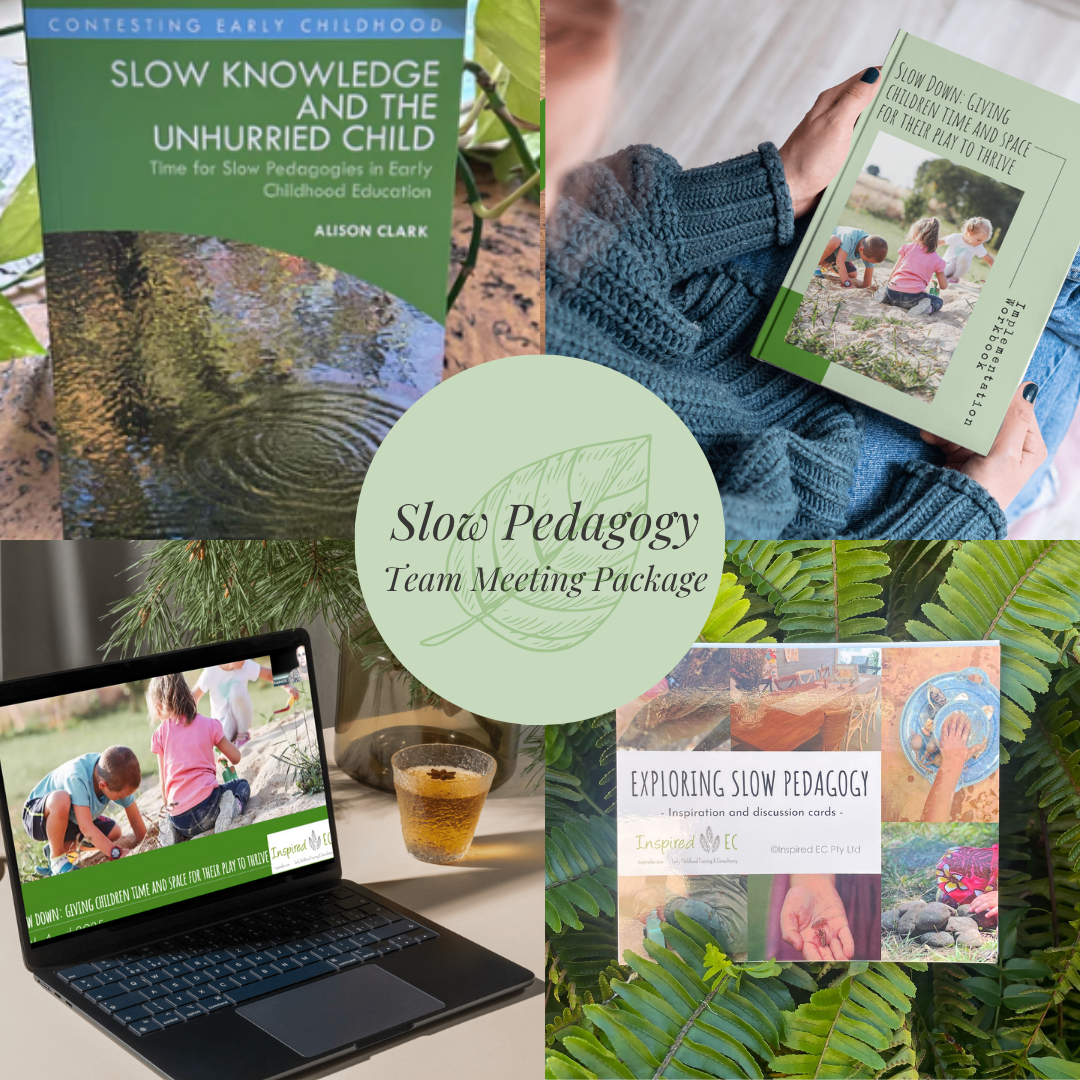 Slow Pedagogy Team Support Package – Inspired EC