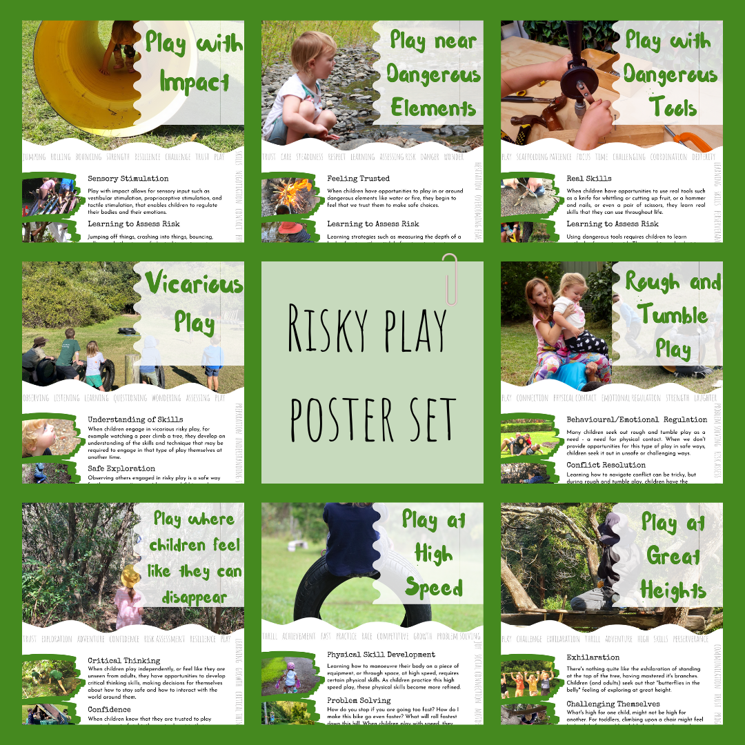 Risky Play Posters - Set of 8 – Inspired EC